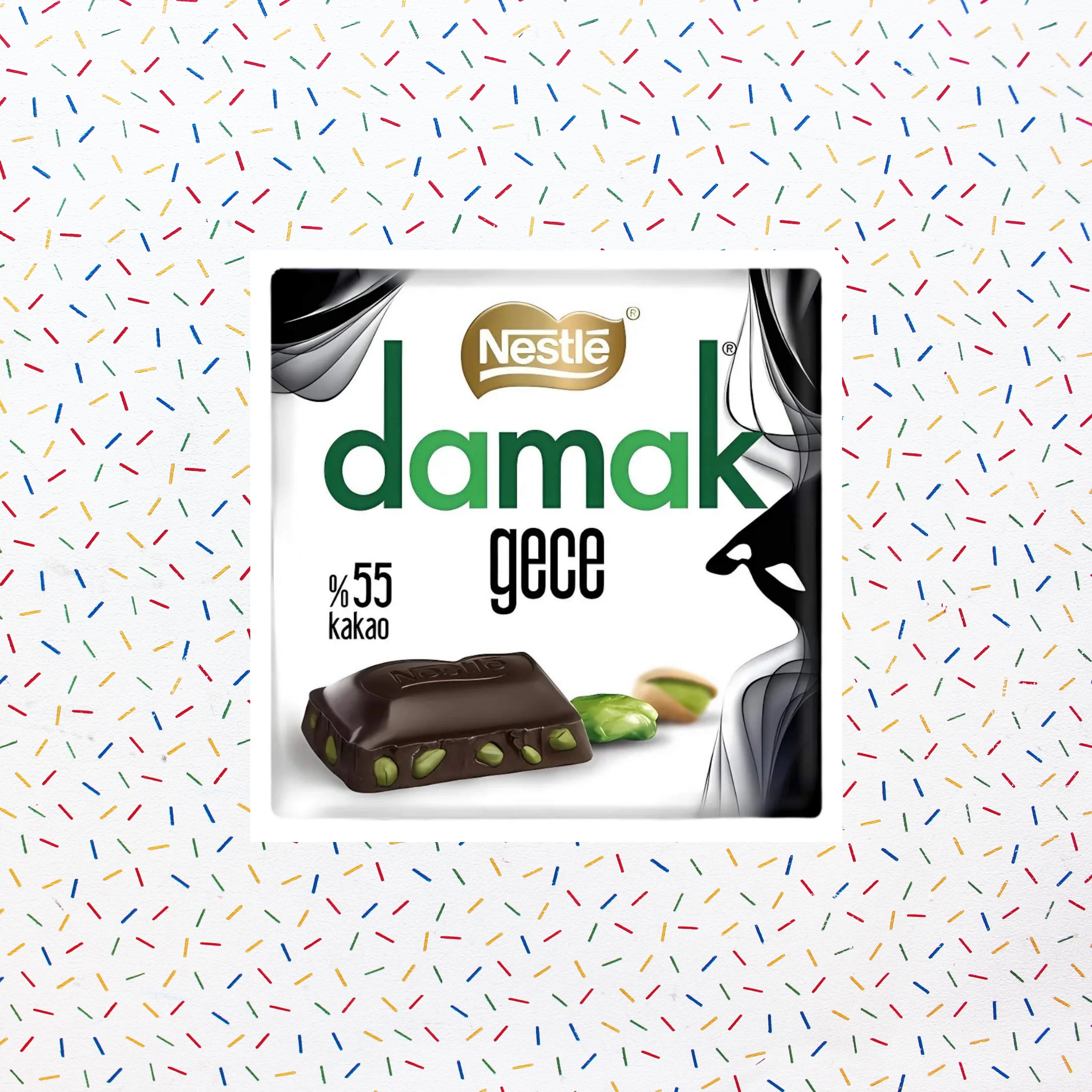 NESTLE DAMAK DARK CHOCOLATE & PISTACHIO (TURKEY) – Randalls UK