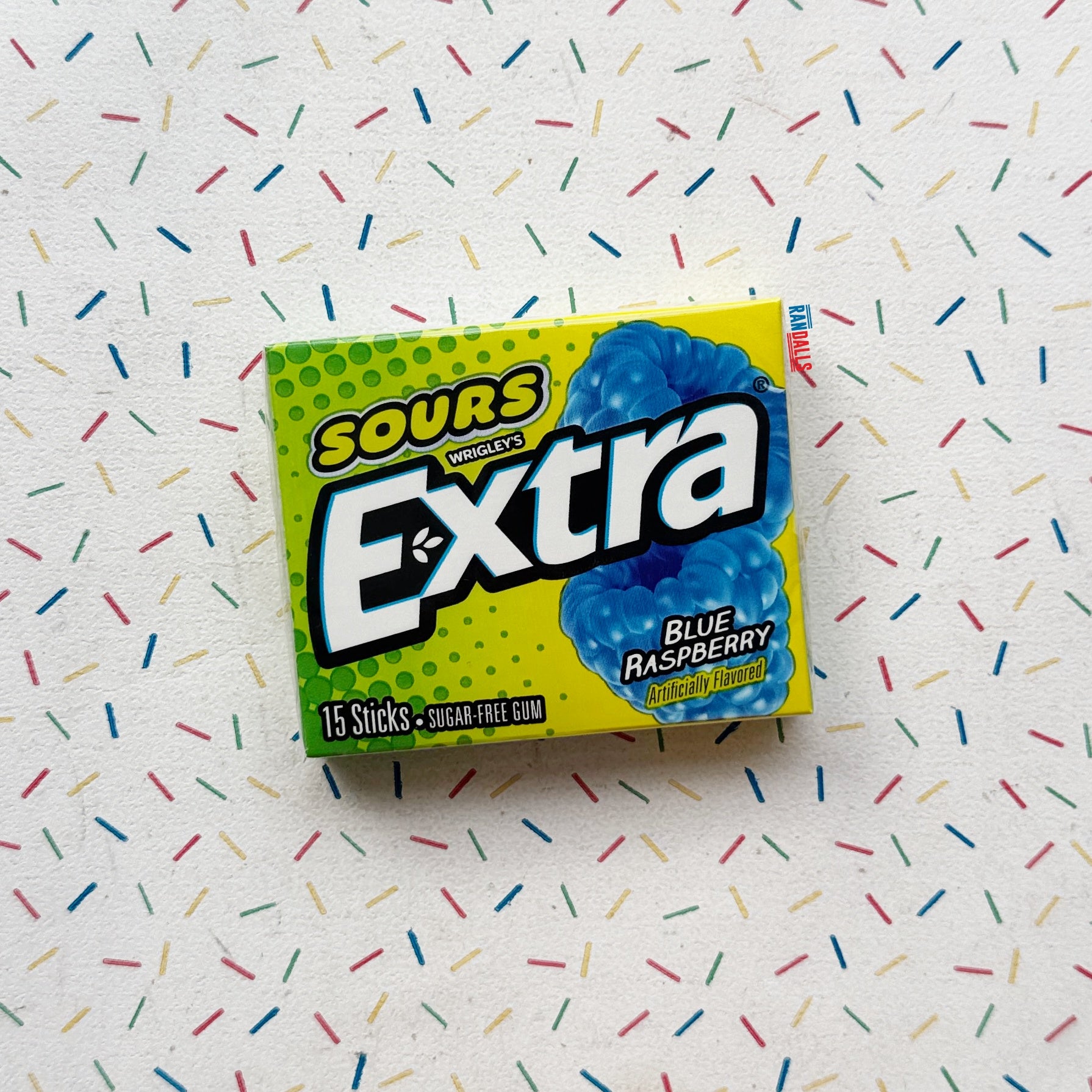 WRIGLEYS EXTRA SOUR BLUE RASPBERRY GUM (USA) – Randalls UK