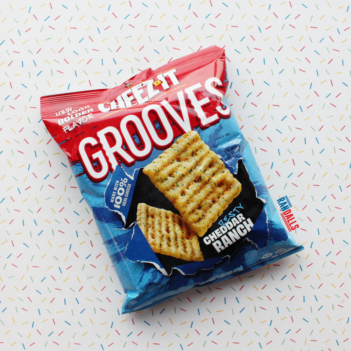 CHEEZ-ITS GROOVES ZESTY CHEDDAR RANCH BAG (USA) – Randalls UK